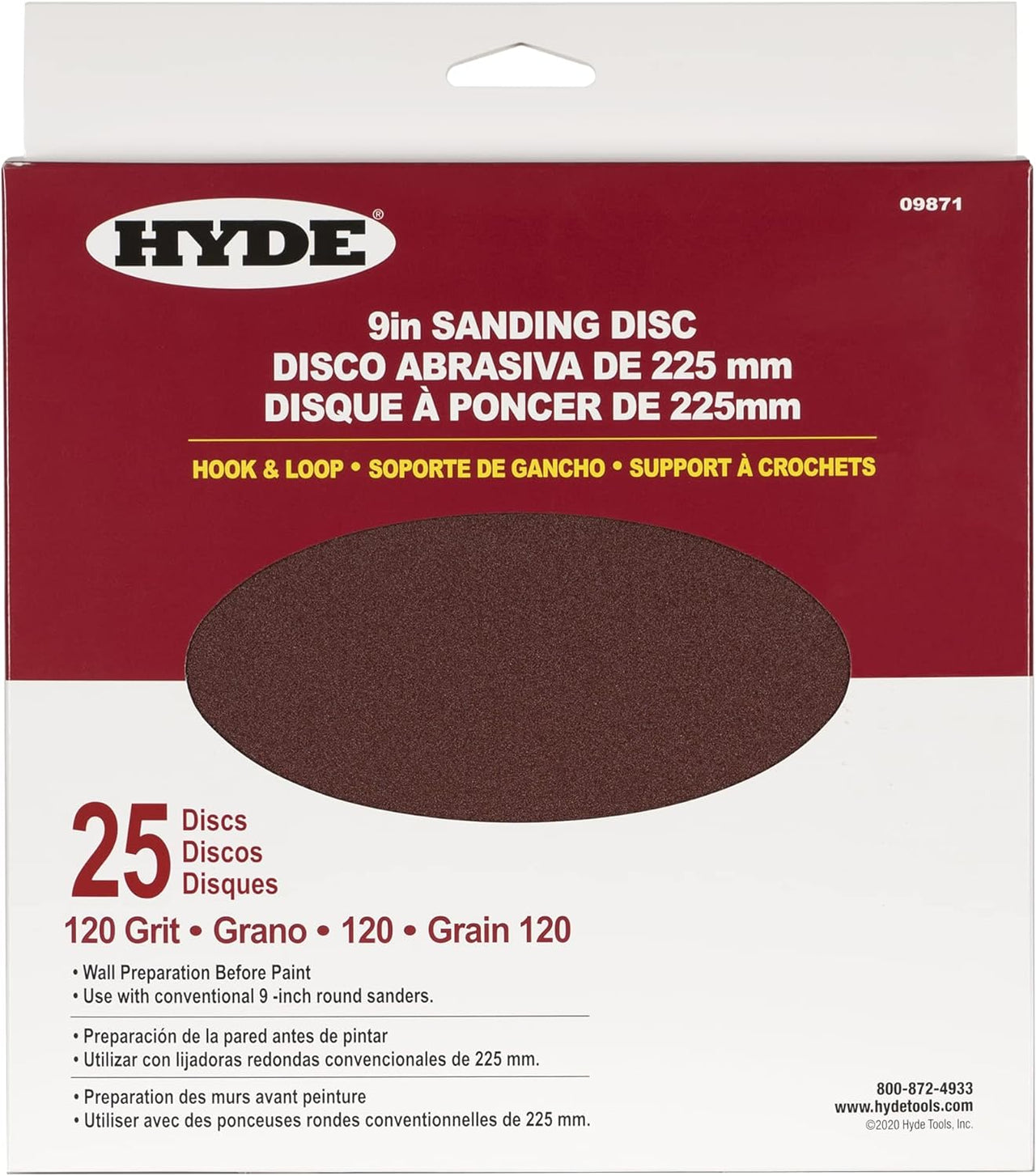 9" Round Sander Kit — Hyde Tools