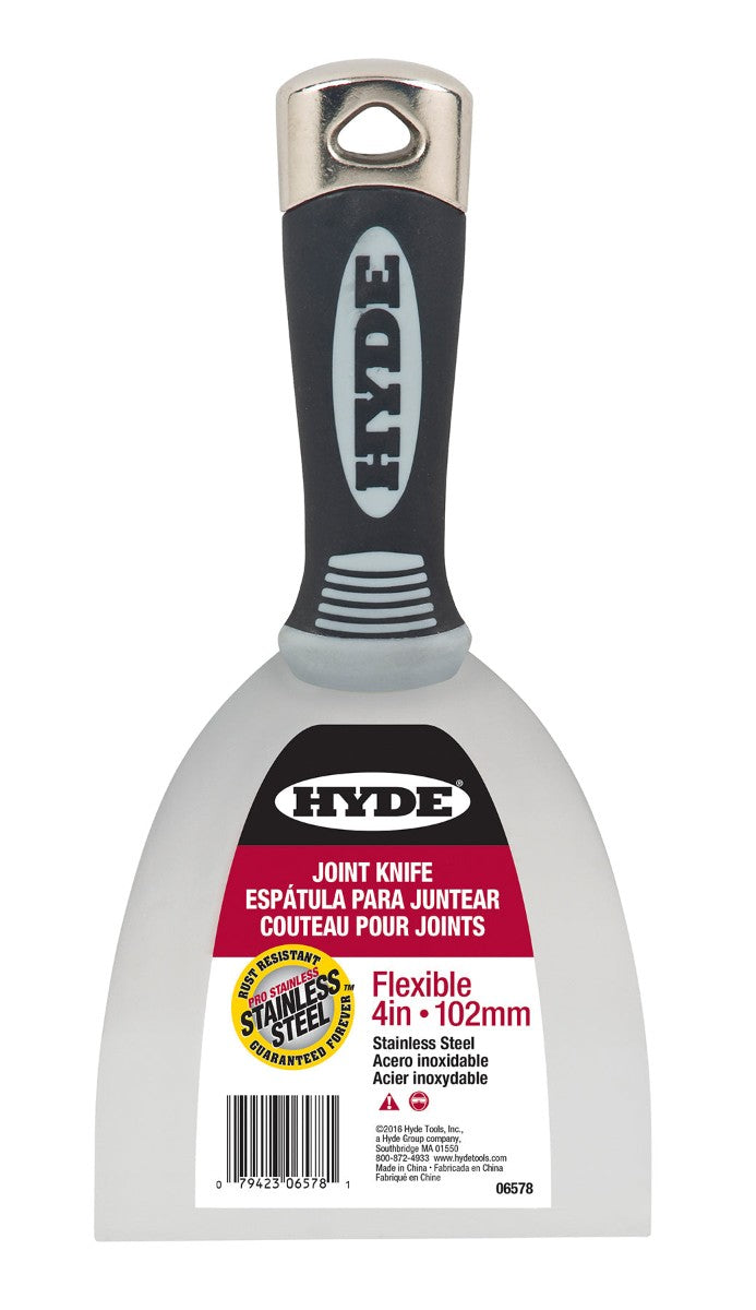 Pro Stainless™ Drywall Kit (Joint & Taping Knives + Mud Pan) — Hyde Tools