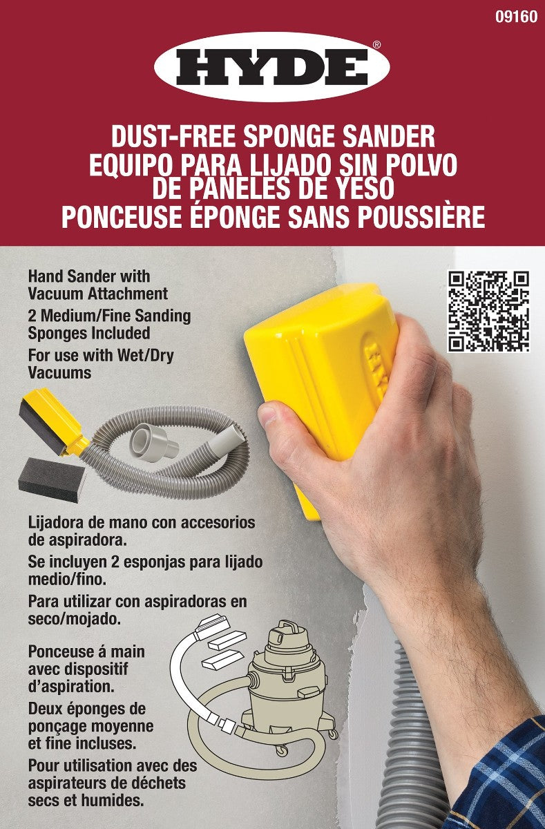 The Dust-Free Sponge Sander™ Kit — Hyde Tools